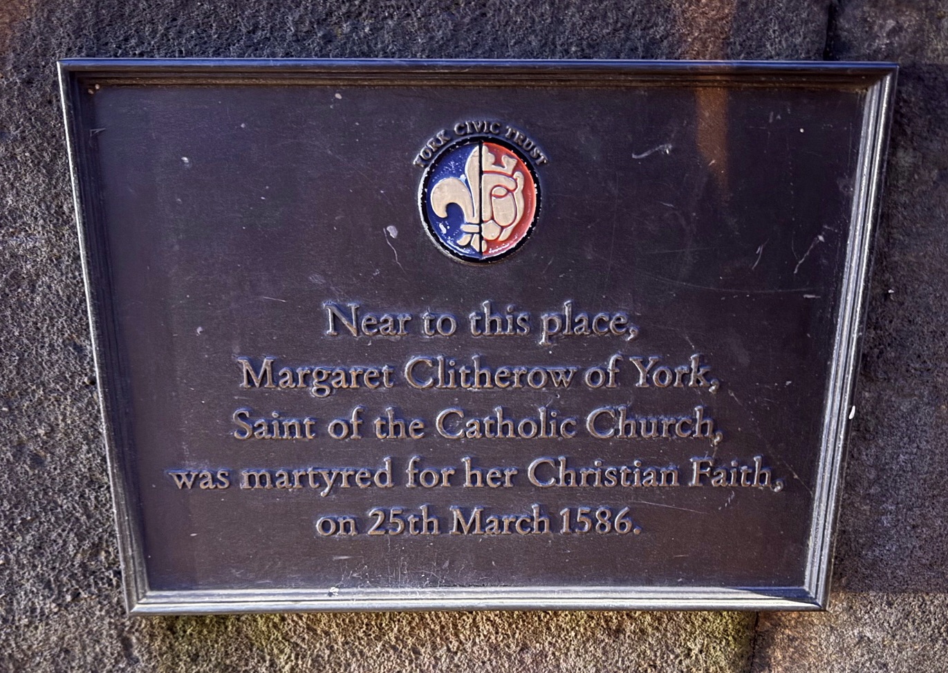St. Margaret Clitherow: The Pearl of York – Hidden Catholic